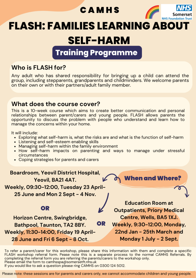 Early Intervention (EI) - CAMHS