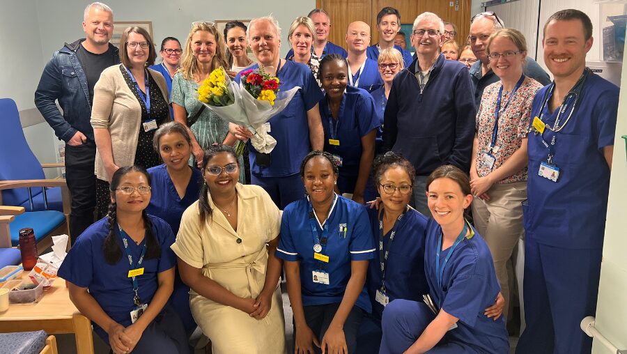 Dr Stirling Pugh retires after 30 years at Musgrove Park Hospital ...